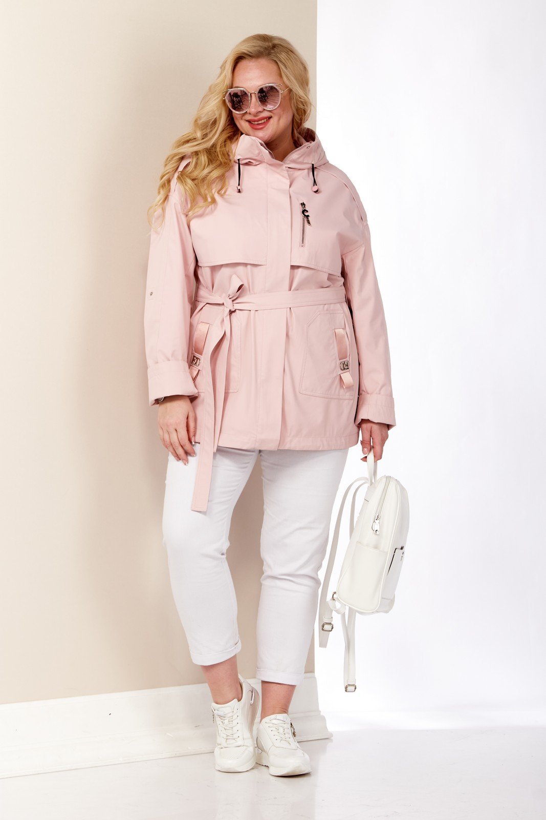 Куртка 2122 пудра Shetti купить - 6% скидка | в наличии